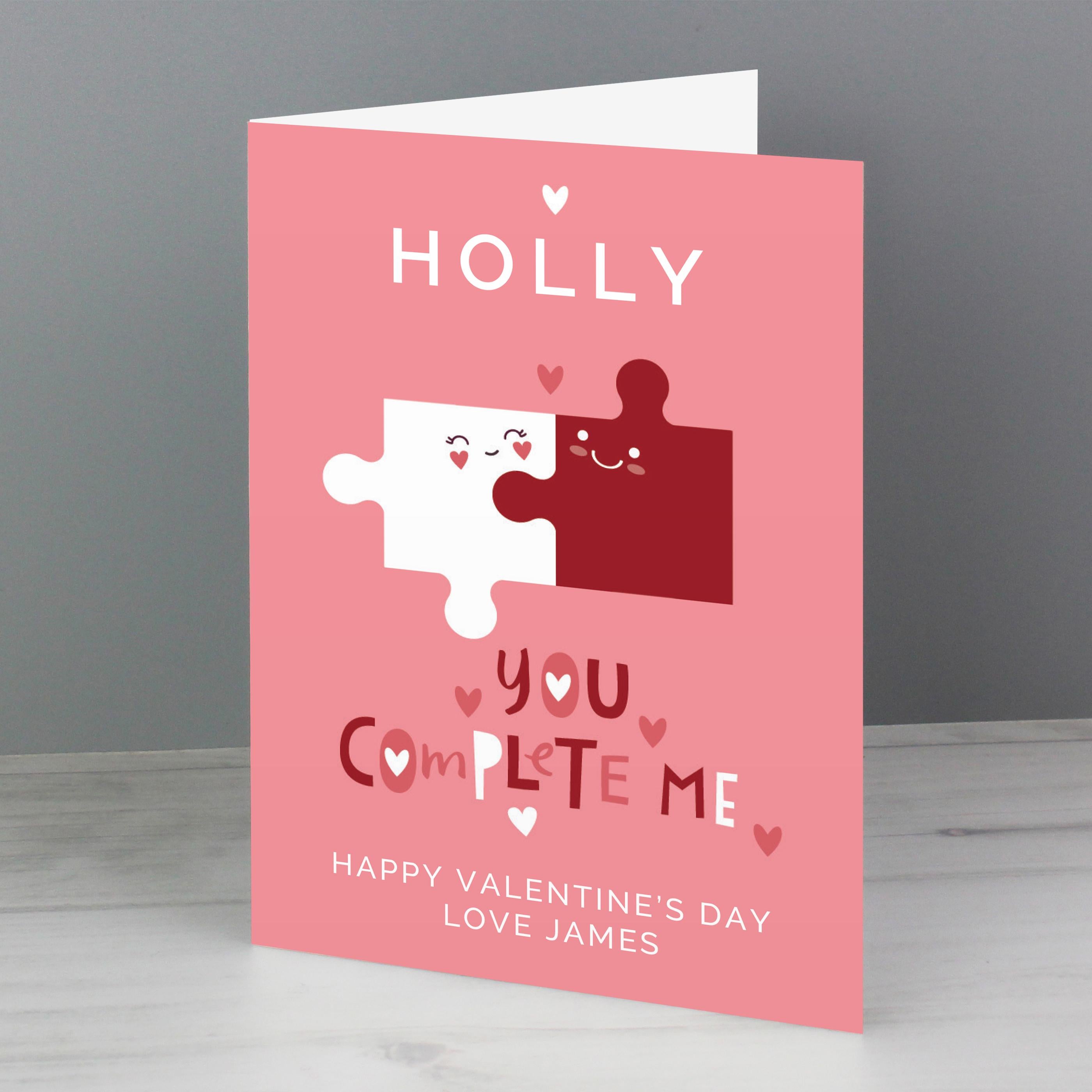 Personalised You Complete Me Card – The Personal Shop