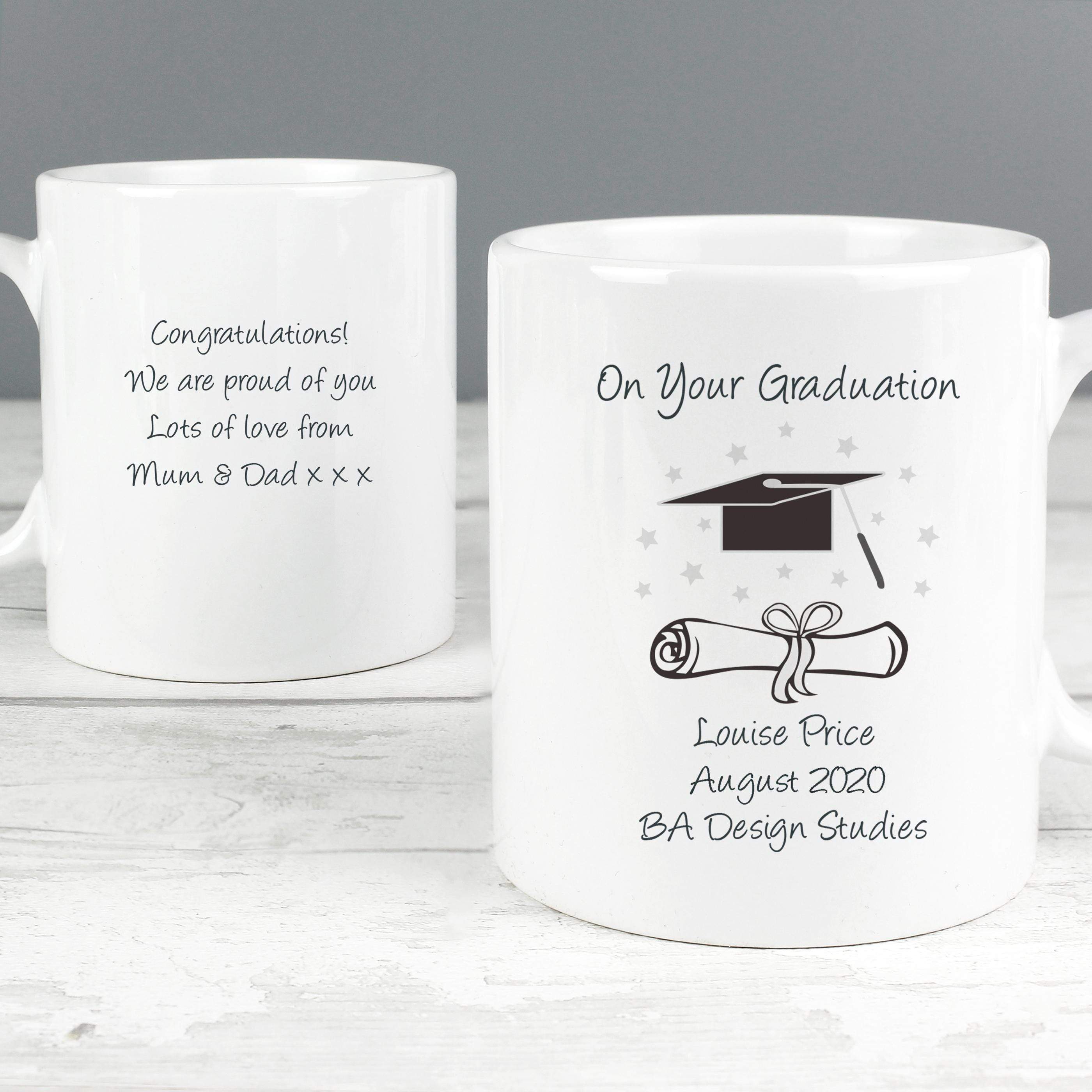 Personalised Graduation Mug Delivered | The Personal Shop
