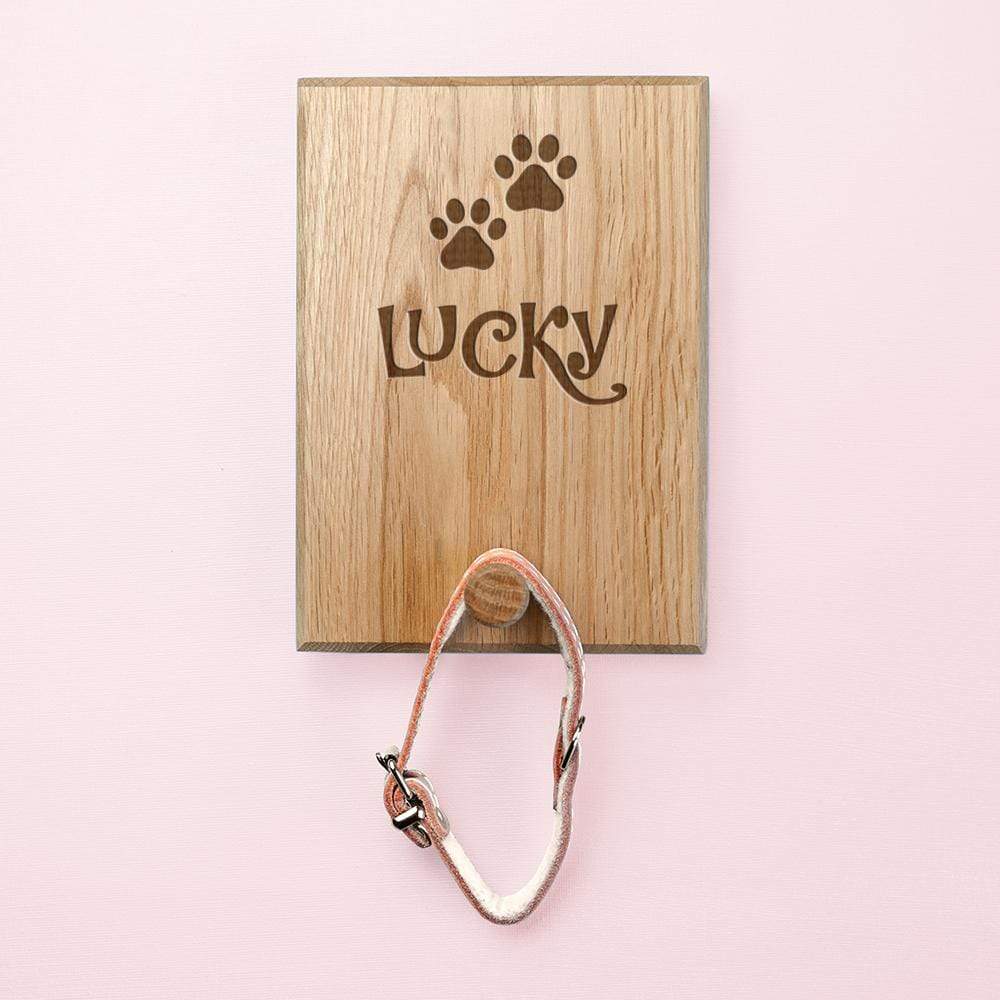 Personalised Paw Print Peg Hook Delivered | The Personal Shop
